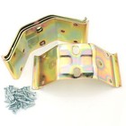 4PCS Table Leg Corner Bracket Kerf Mount Corner Bracket Surface Mount ...