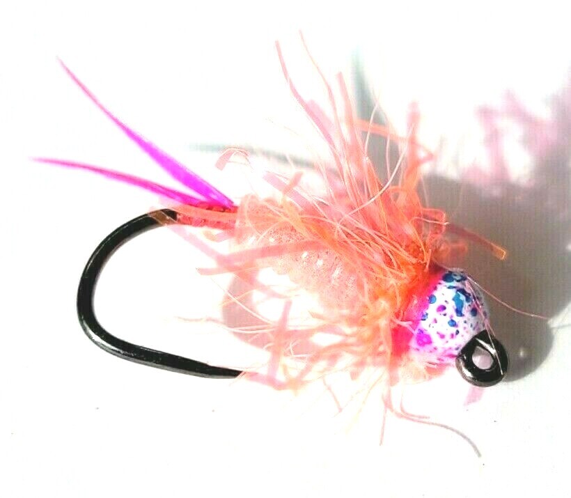 ICE FISHING JIGS 4 Pack - NYMPH JIG TUNGSTEN SERIES - 6 Colors - Ice ...