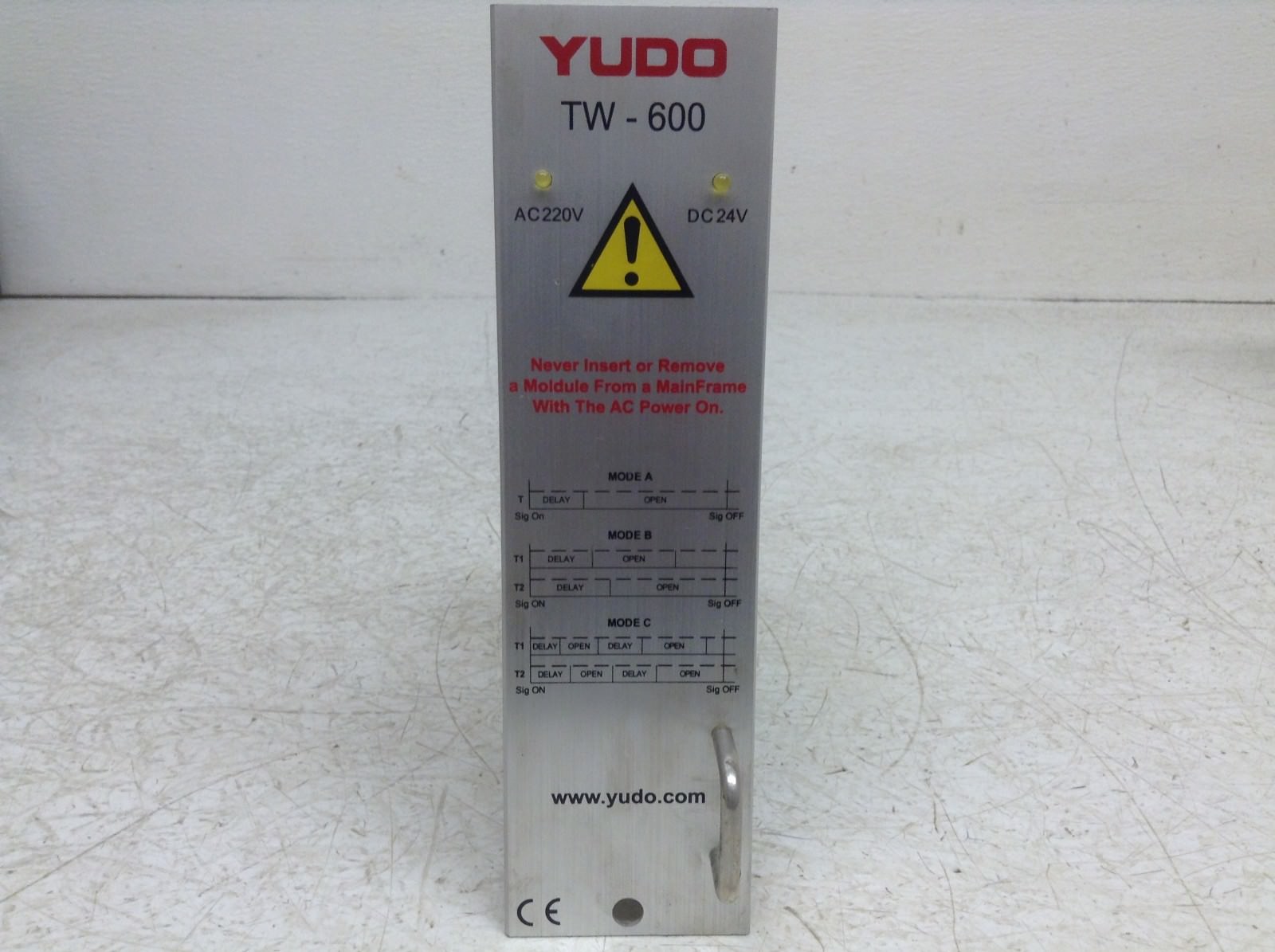 YUDO TW-600 24 VDC Power Supply TW600 TW_600_POWER | eBay