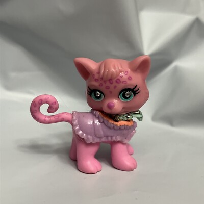 Polly Pocket Sparkling Pets #35 Kitty Cat Pretend Play Animal Figure ...