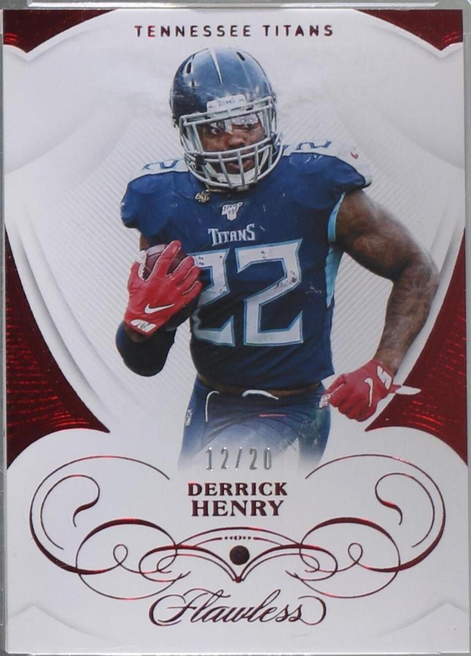 2019 Panini Flawless - Derrick Henry #65 Ruby /20 for sale online | eBay