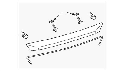 Genuine Lexus Lift Gate Trim 76801-0E231 | eBay