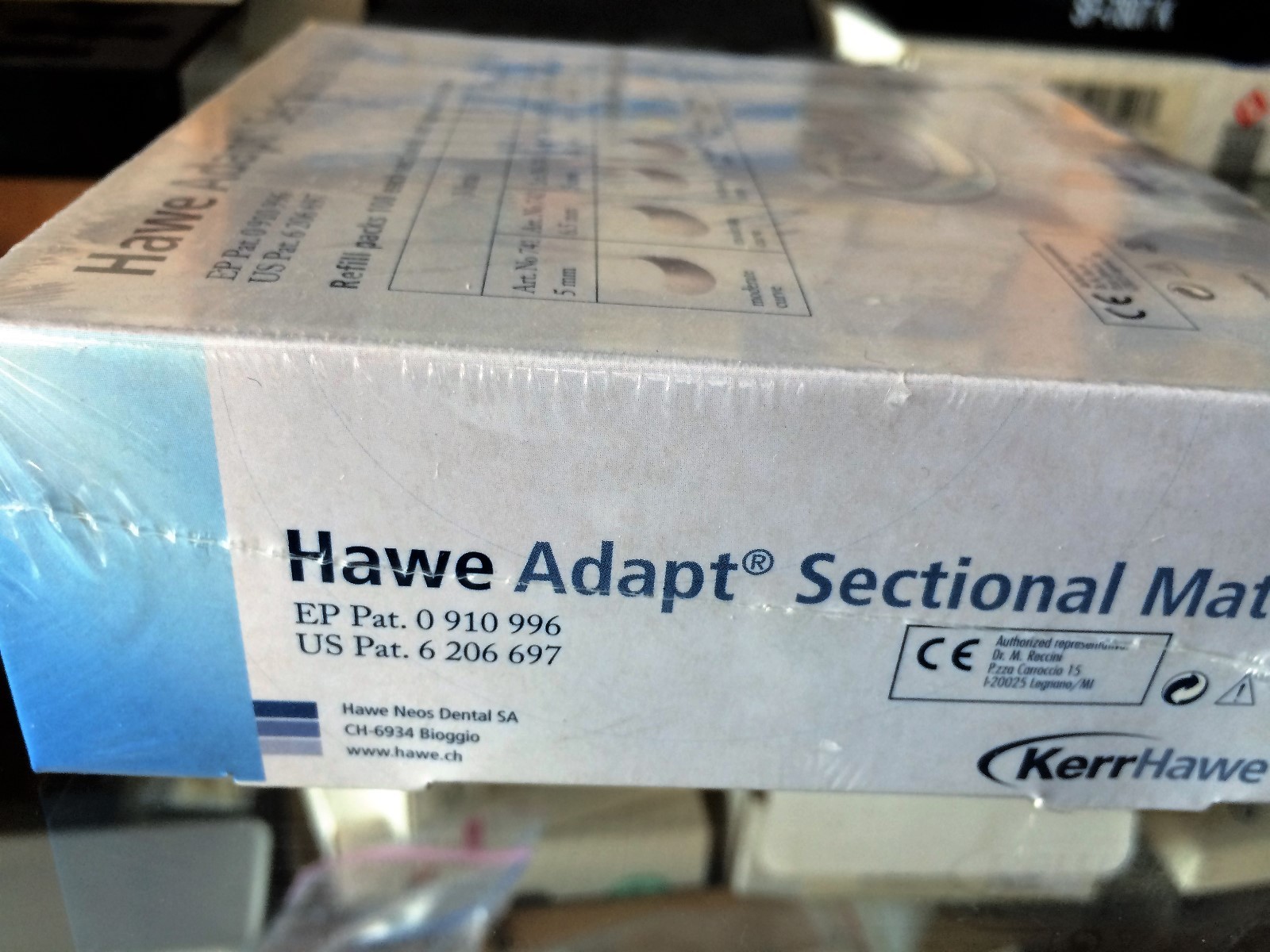 1 pc Χ100 Dental Hawe Adapt transparent Sectional Matrix no.753 | eBay