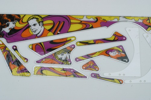 SET DE DECORS POUR FLIPPER TARGET ALPHA GOTTLIEB NEUF | eBay