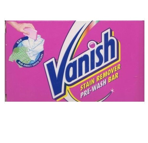 Vanish Stain Remover Pre-Wash Bar 75g Laundry Washing Treatment ...