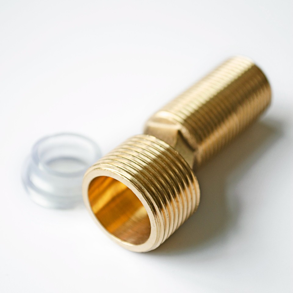 Eccentric Adapter G1/2 Male x G3/4 Male Connector Longer for Valve ...