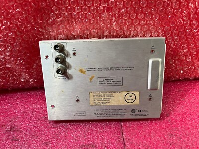 HP 8756A Scalar Network Analyzer Rear Panel | eBay