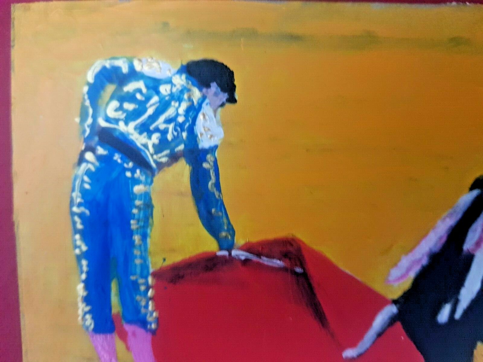 Acrylic Painting "Matador" . Signed | eBay
