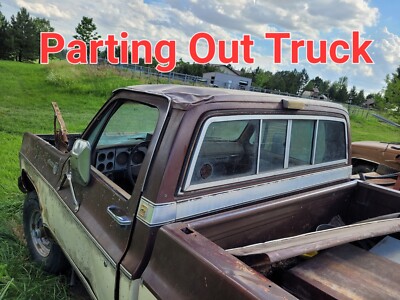 1973-1980 Chevy C10 Truck Squarebody Cab Corner Belt Trim Molding OEM ...