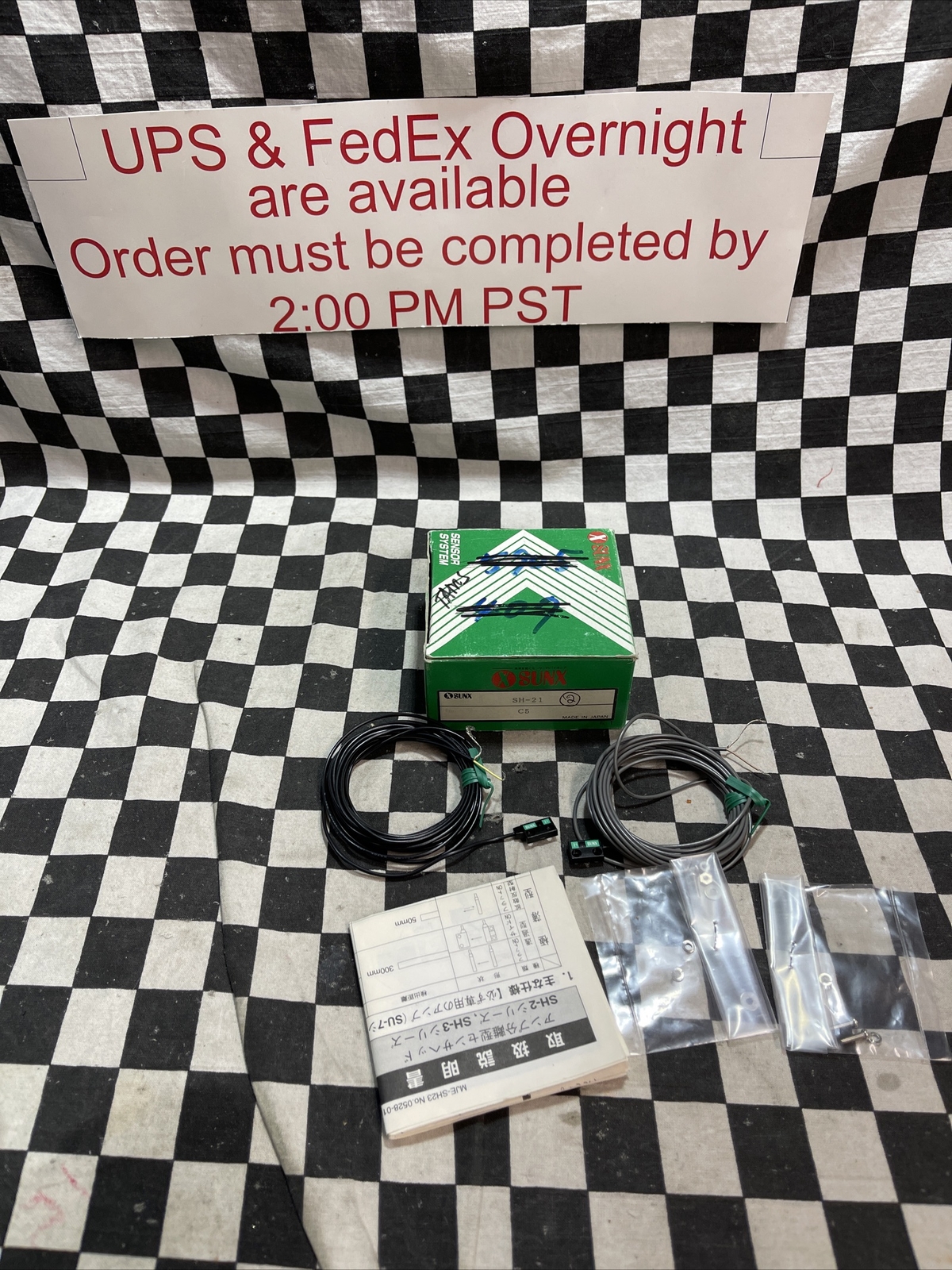 SUNX SH-21, SH21, Photoelectric Sensor, BOX OF 2, SHIPSAMEDAY#108P13 | eBay