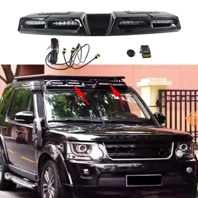 4 Pod Roof Top Lamp Light Bar LED Fits For Land Rover Discovery LR4 ...