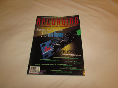 Recording Magazine - September 1999 - Recording Tech | eBay