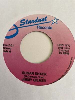 Jimmy Gilmer 45 Sugar Shack / Daisy Petal Pickin' NEW reissue unplayed ...