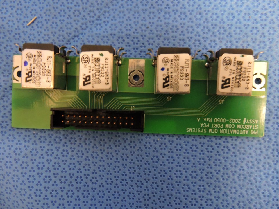 Brooks PRI Equipe Automation COM Port Communication PCA Starcon Robot ...