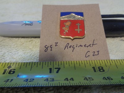 89th Regiment G23 Unit Crest, DI, DUI (DRAW#C6) | eBay