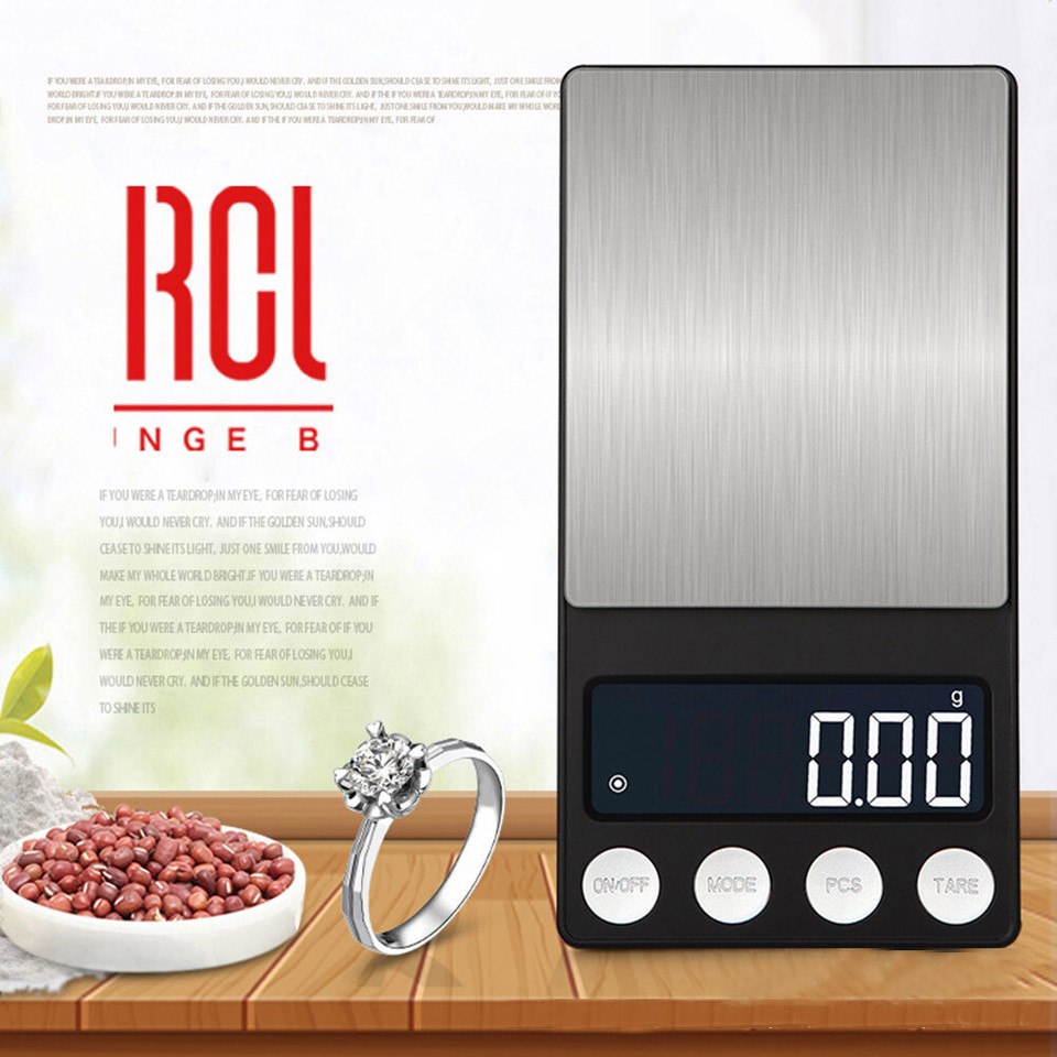 Electronic Jewelry Scale Mini 0.01g Precision Digital Weight Scale ...