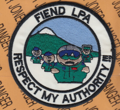 USAF Air Force 36th Fighter Sq FS Fiend LPA Respect My Authority 3.75 ...