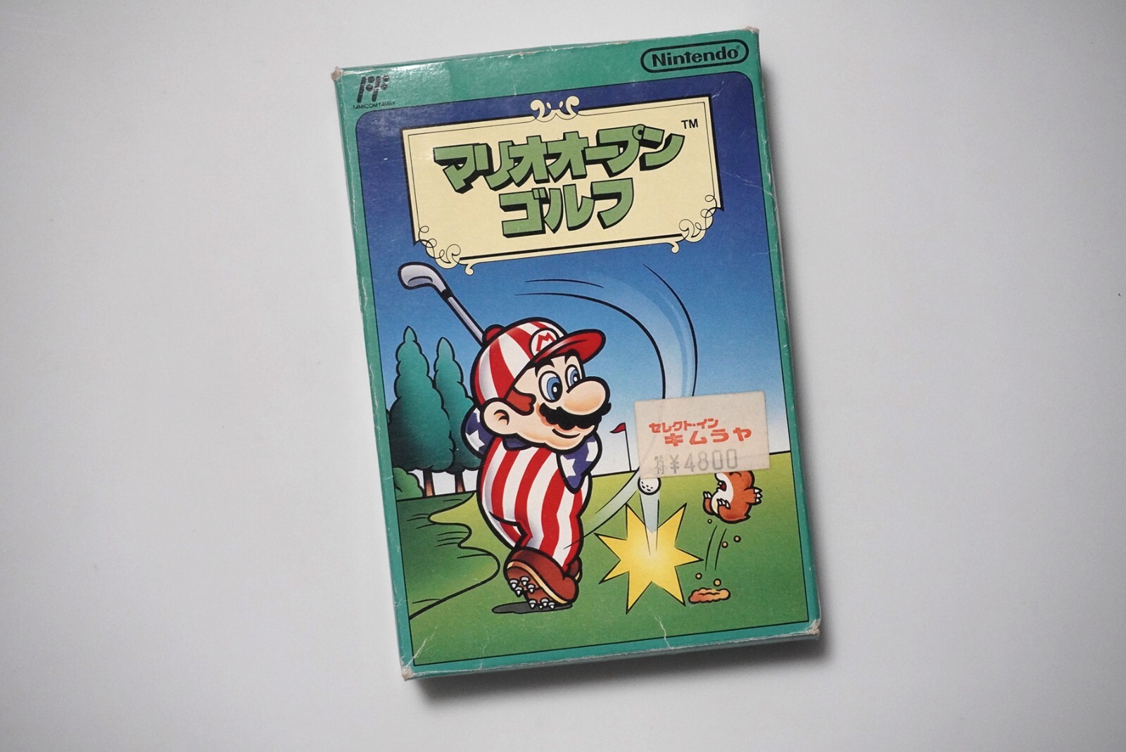 Famicom Mario Open Golf boxed Japan FC game US seller | eBay