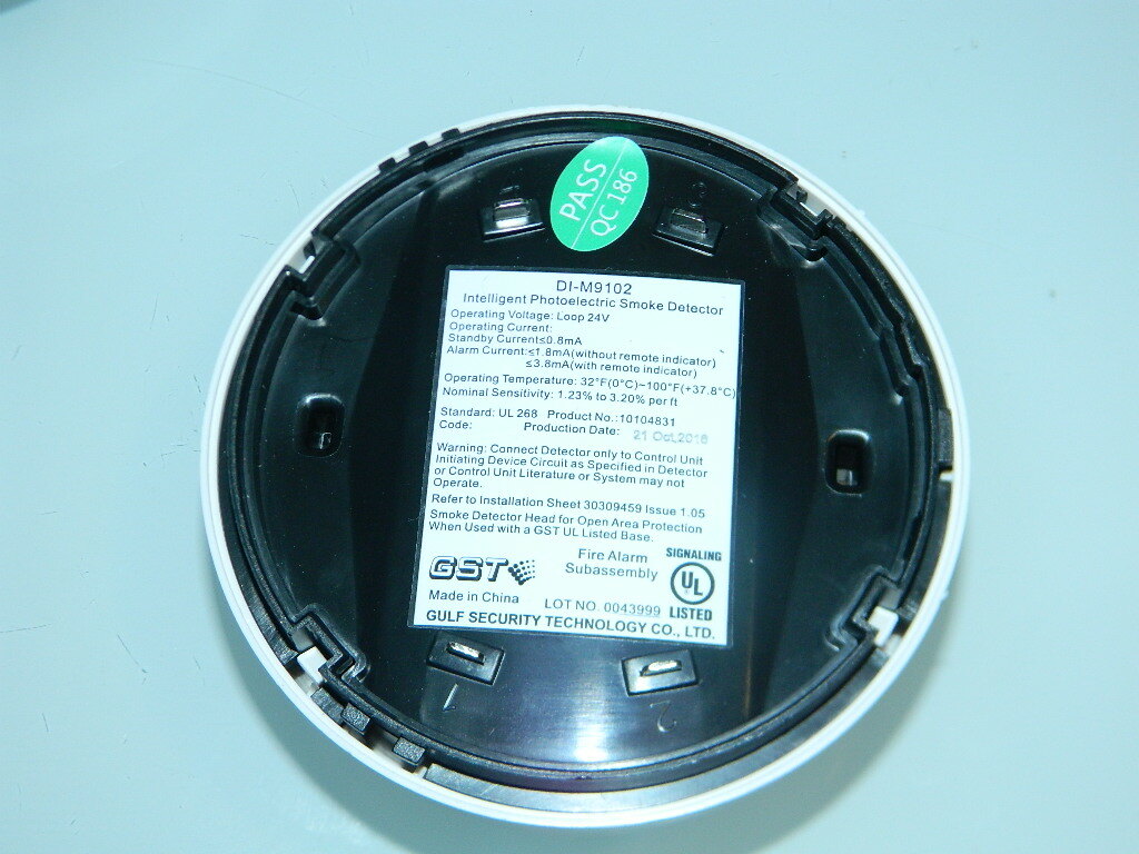 GST DI-M9102 INTELLIGENT PHOTOELECTRIC SMOKE DETECTOR | eBay