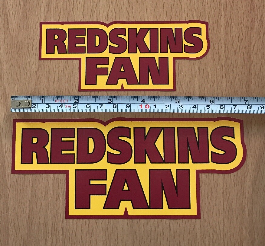 NFL Washington Redskins Sticker Decal - NFC West Super Bowl Fantasy ...