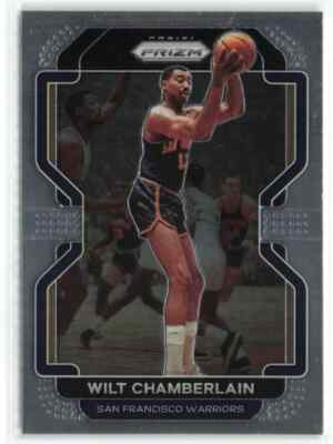 WILT CHAMBERLAIN Card #260 Panini Prizm 2021-22 Golden State Warriors ...