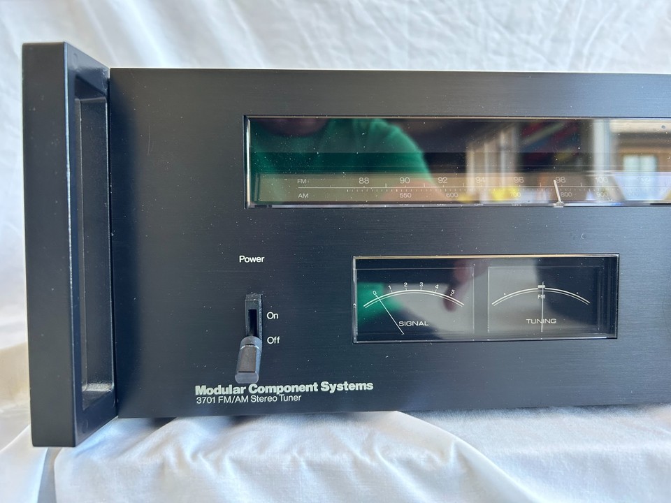 MCS 3701 Modular Component Systems Stereo AM/FM Tuner Vintage MINT ...