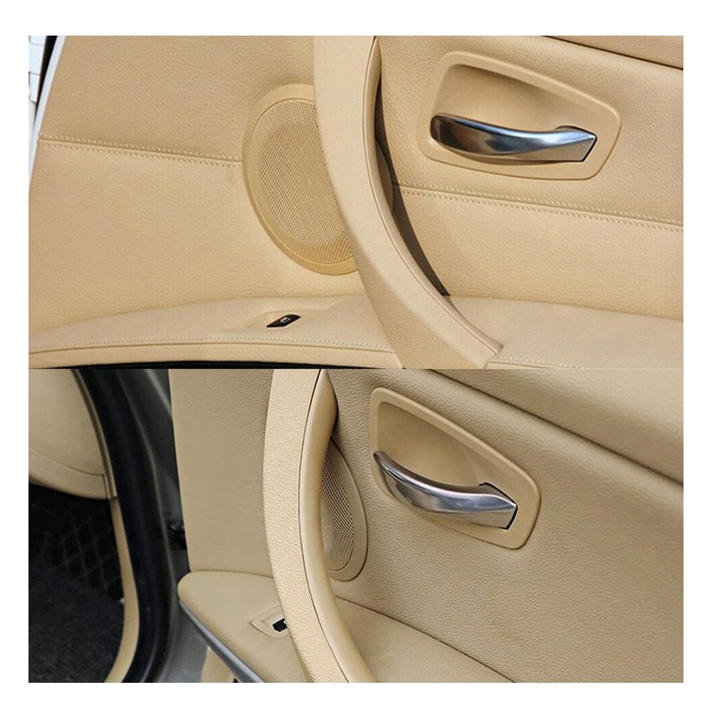 Front Right Side Inner+Outer Door Handle Panel Pull Trim Cover For BMW ...
