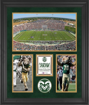 Colorado State Rams Framed 20x24 Sonny Lubick Field 3-Opening Collage ...