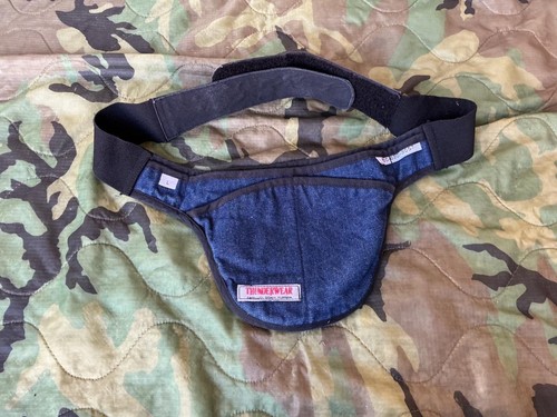 Thunderwear Concealed Carry Pistol Revolver Holster Pouch Waist Denim ...