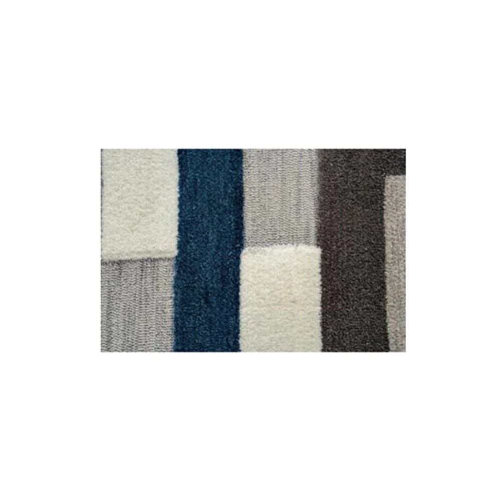 Crested Super Soft Polyester Evelyn Blue Rug | eBay