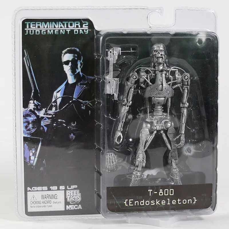 NECA The Terminator T-800 Pescadero Escape Joints Moveable Action ...