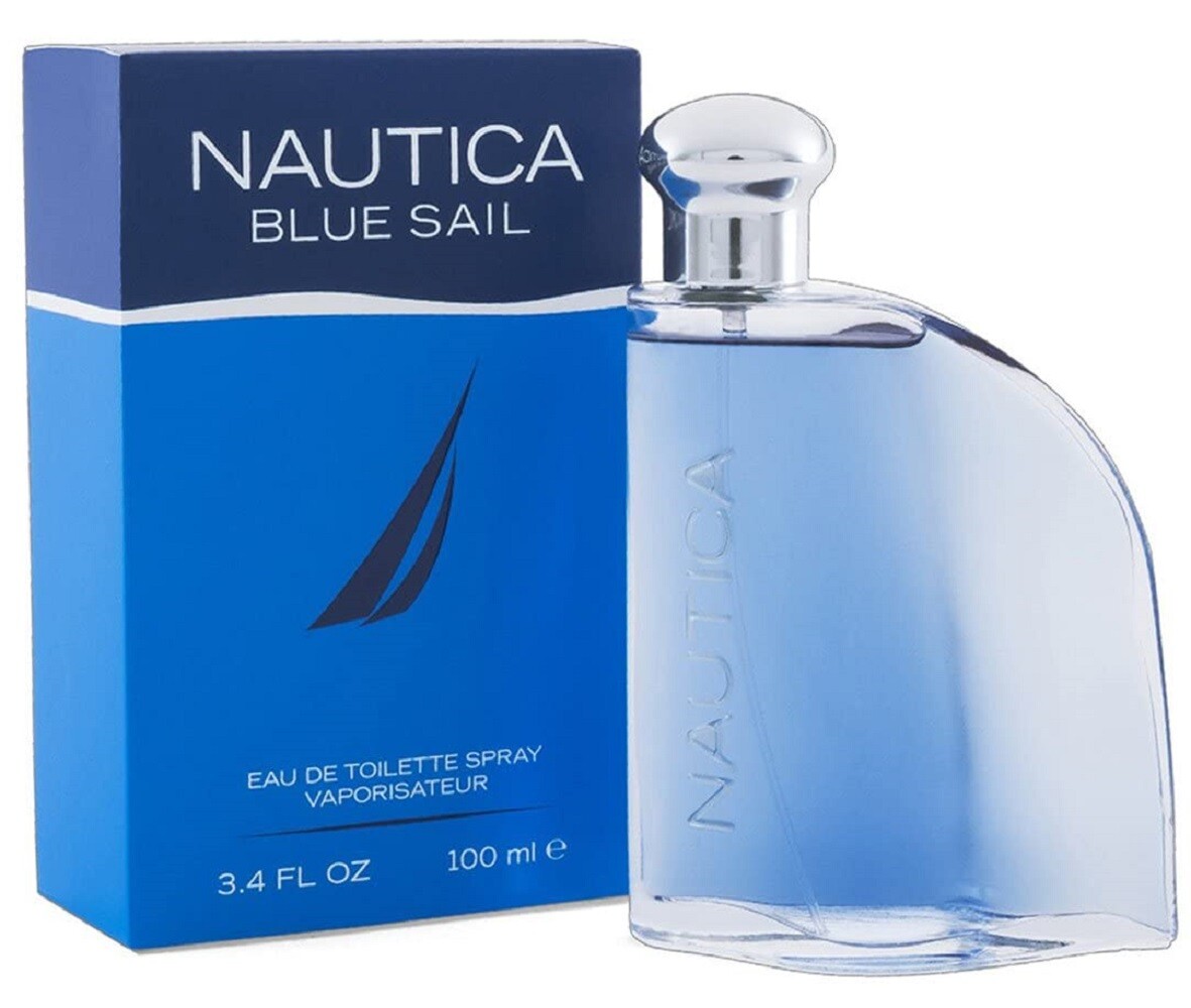 BLUE SAIL * Nautica 3.4 oz / 100 ml Eau de Toilette Men Cologne Spray ...