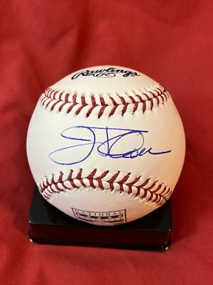 JIM THOME AUTOGRAPHED SIGNED HALL OF FAME BASEBALL INDIANS COA | eBay