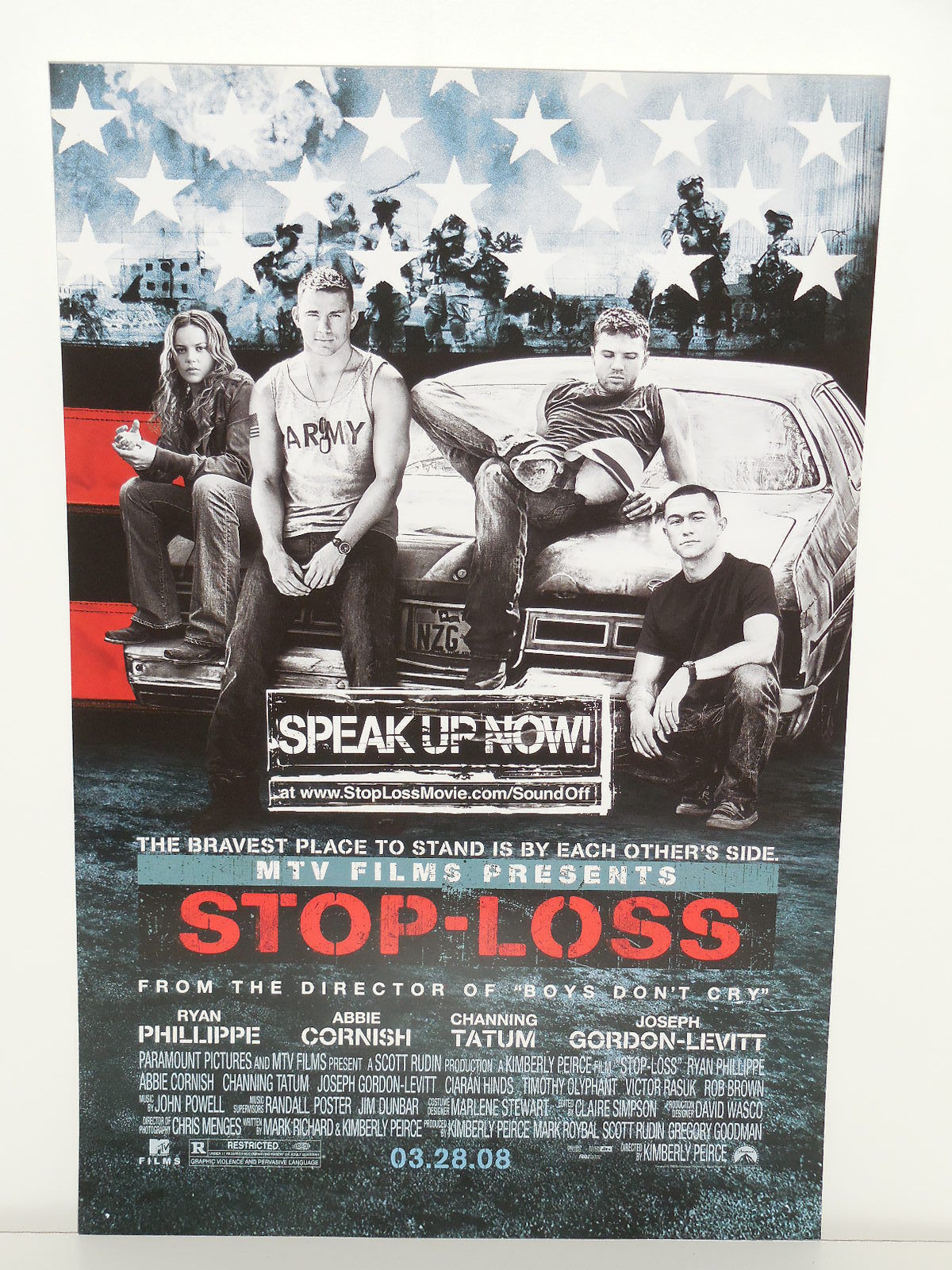 STOP-LOSS - Movie Poster - Flyer - 11x17 - JOESPH GORDON LEVITT ...