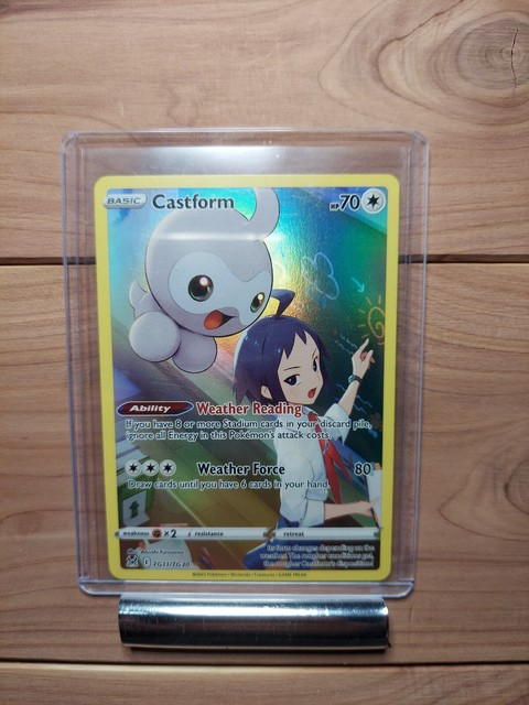 Pokémon TCG Castform Lost Origin Trainer Gallery TG11/TG30 Holo Ultra ...