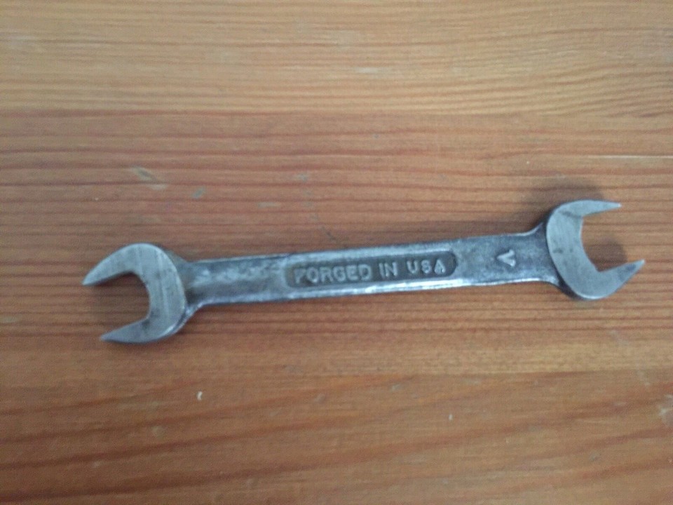 Dunlap Open-End Wrench 5/16" x 11/32". Forged in USA. V. | eBay