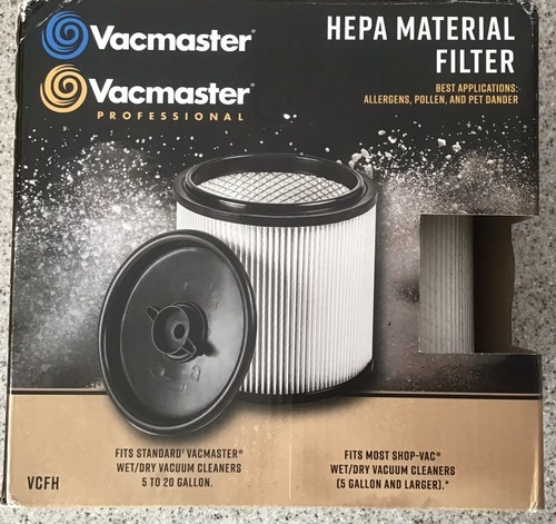 Vacmaster HEPA Material Fine Dust Cartridge Filter Retainer, VCFH | eBay
