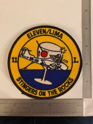 RARE/ORIGINAL/AUTHENTIC Navy VA-65 'ELEVEN/LIMA' Stingers on the Rocks ...