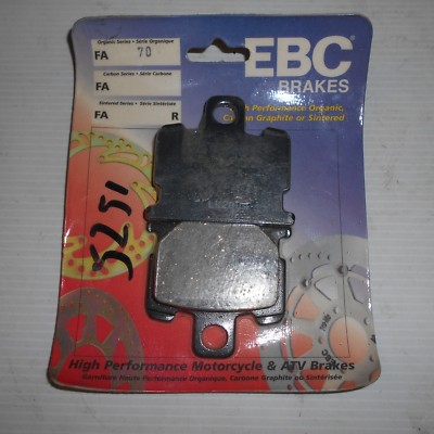 YAMAHA FRONT BRAKE PADS RD250 1980/1983 RD350LX 1981/1982 RZ250 4L3 EBC ...