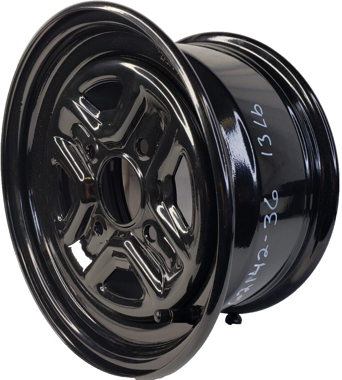 Arctic Cat Alterra ATV Front Wheel RIM 12x6 4/115 5+1 Steel Gloss Black ...