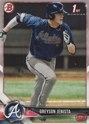 2018 Bowman Draft #BD-31 Greyson Jenista | eBay
