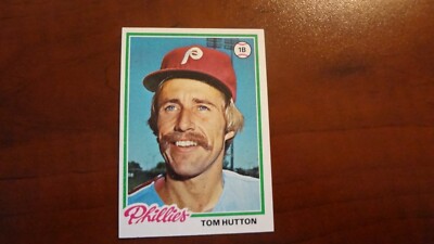 1978 TOPPS # 568 TOM HUTTON BASEBALL CARD | eBay
