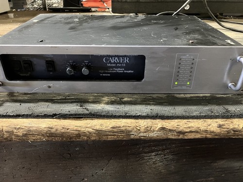 Carver Model PM-1.5 Low Feedback High Headroom Power Amplifier | eBay