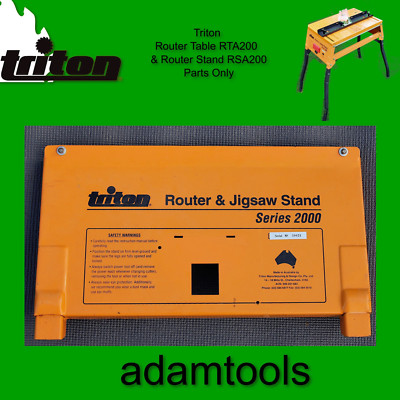 Triton Router & Jigsaw Stand Series 2000' assorted Parts: as in photos ...