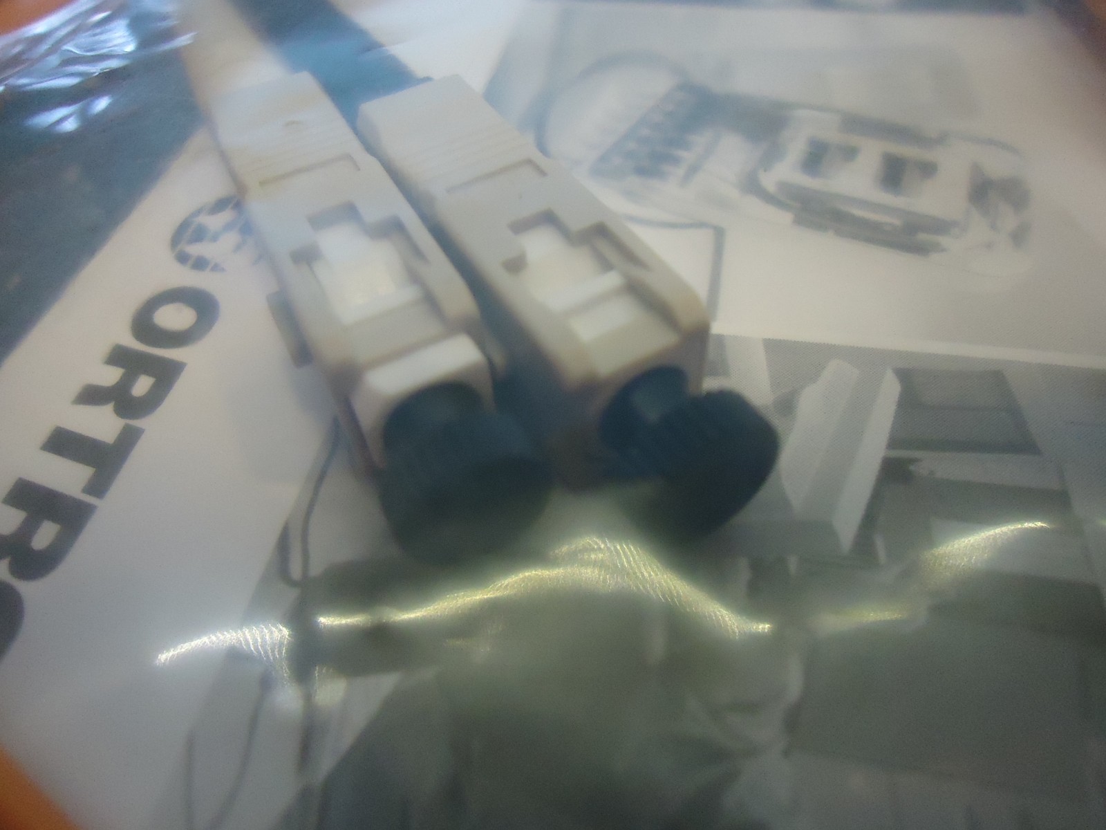 Ortronics Fiber Optic connector OR-P1DA2BRFZGZ003M new | eBay