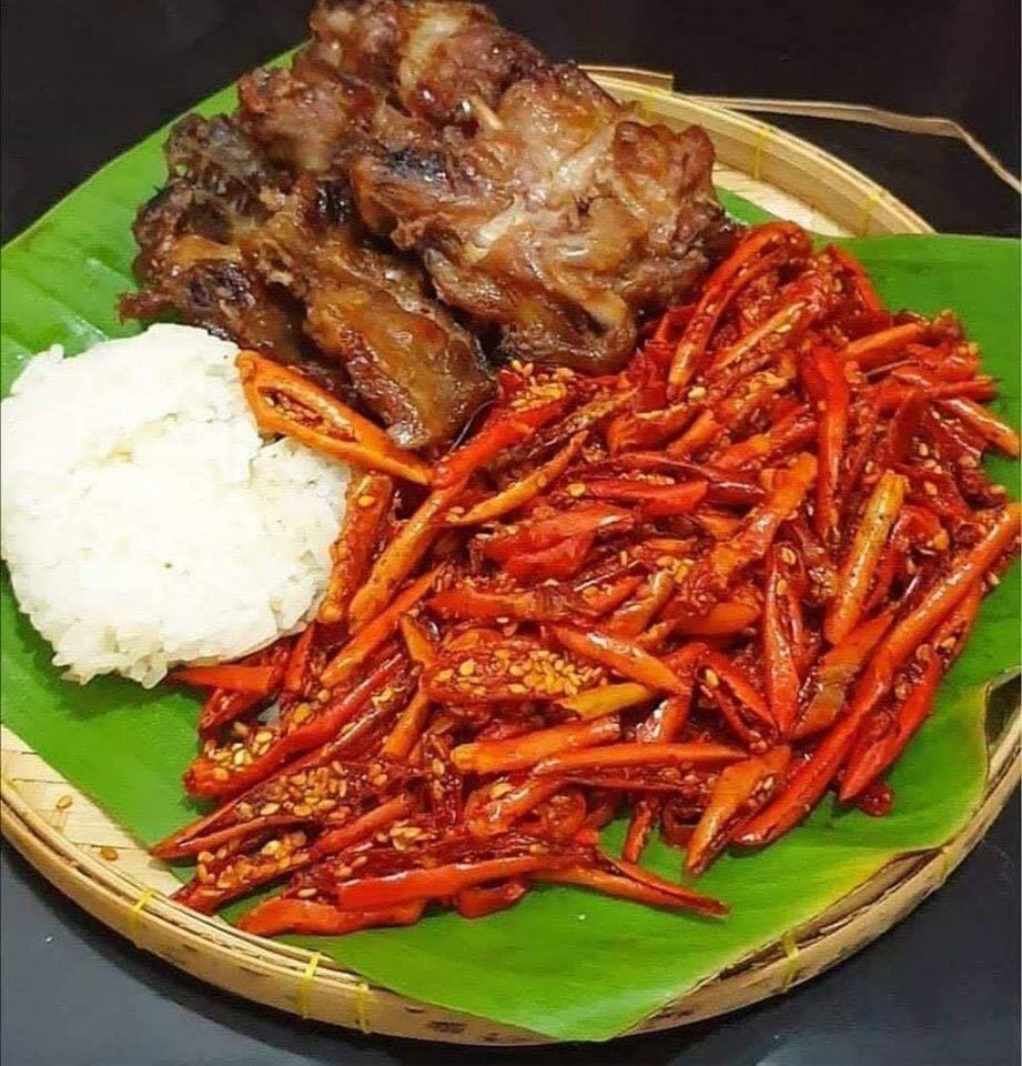 Pimrypie Fried Chili Crispy Snack Seasoning Tomyum Flavor Party Camping ...