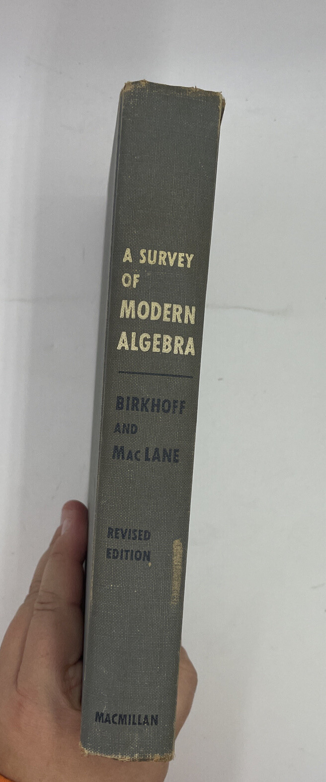 A Survey of Modern Algebra (G. Birkhoff & S. Mac Lane - 1959 8th ...