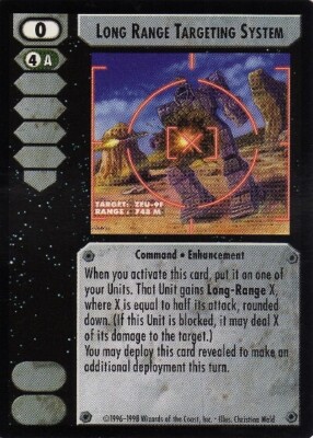 1x Long Range Targeting System - R Ungraded Commander's Edition ...