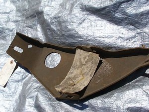 NOS 1972 - 1979 FORD RANCHERO OUTER REAR DRIVERS SIDE BUMPER BRACKET ...