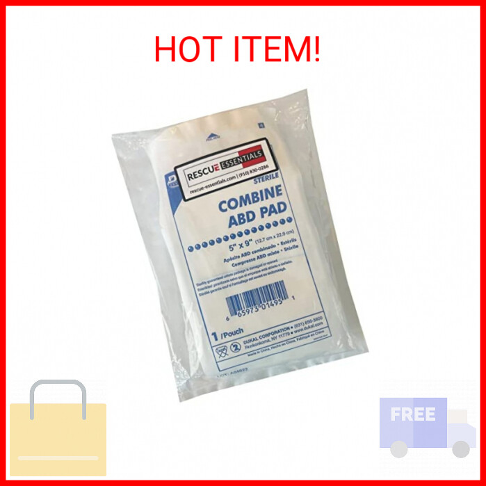 Trauma Pads, 5" x 9" COMBINE ABD (PACK OF 5) | eBay